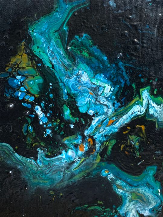 Far Galaxies - Art By Jennifer Thomas Spettigue - Paintings & Prints ...