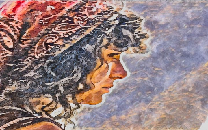 Gypsy Girl - Art By Jennifer Thomas Spettigue - Paintings & Prints ...