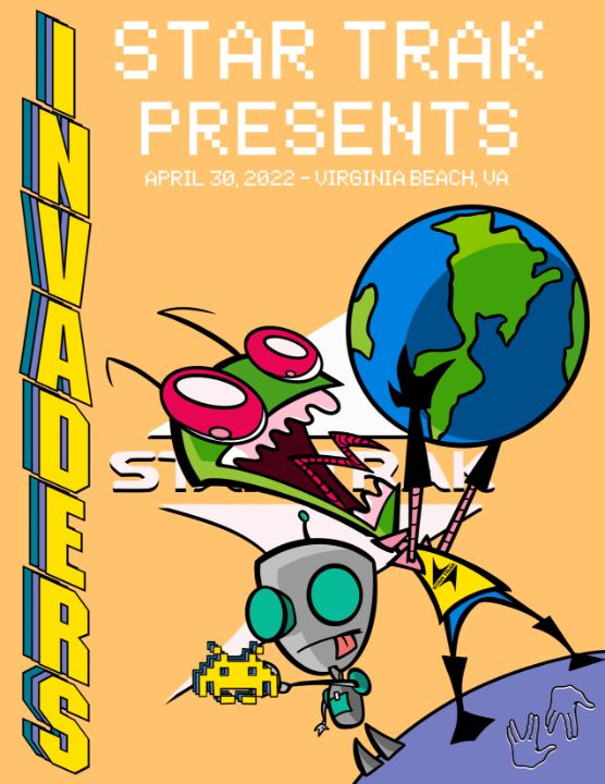 Star Trak Presents: Invaders —FF1 - Ky’s Klassix - Digital Art & AI, Entertainment, Television ...
