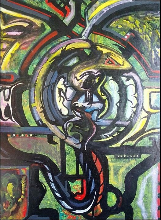 Second Sight - ARTS A ZEN - Paintings & Prints, Abstract, Color - ArtPal