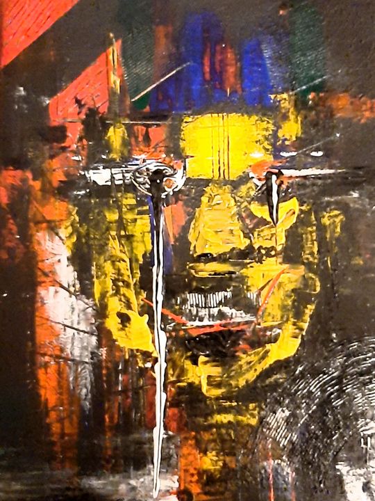 The Dark - The Fifth Column - Paintings & Prints, Abstract, Organic ...