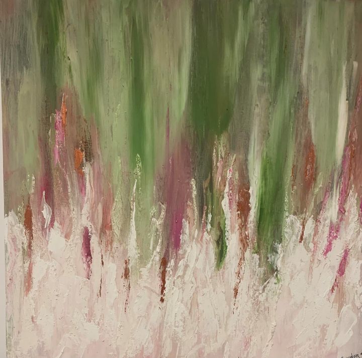 Abstract Art – spring blossom - Stella Interiors Home - Paintings ...