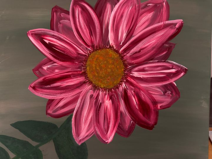 Vibrant Flower - Mia Famiglia Art - Paintings & Prints, Flowers, Plants ...