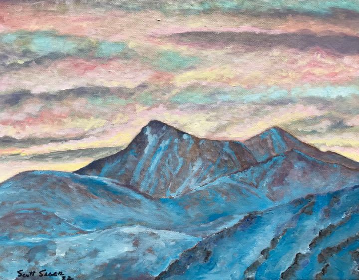Continental Divide Sunrise - Scott Sager - Paintings & Prints ...