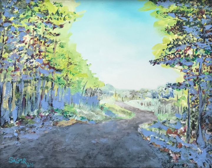 Out Of The Shadow - Scott Sager - Paintings & Prints, Landscapes ...