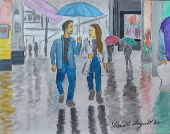 Alexis - Paintings & Prints, Drawings & Illustration