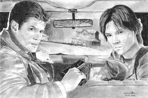 Supernatural - Ara's art - Drawings & Illustration, Entertainment ...