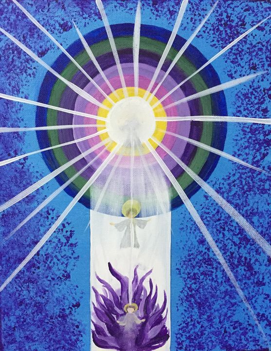 I AM Presence Bright - Inside My Soul - Kathy Fontenot - Paintings ...