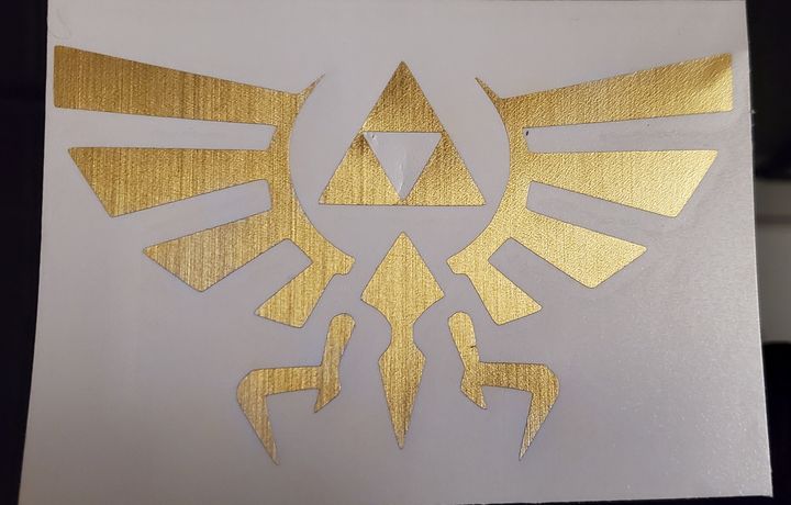Hylian Crest - Northam Ervefel - Crafts & Other Art, Stickers - ArtPal
