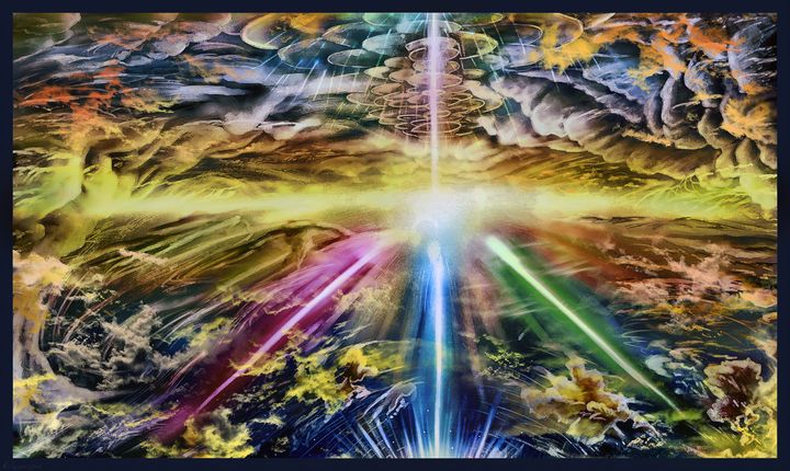 Goddesses’ Heaven: The Golden Sky - Prometheon Studio - Digital Art ...