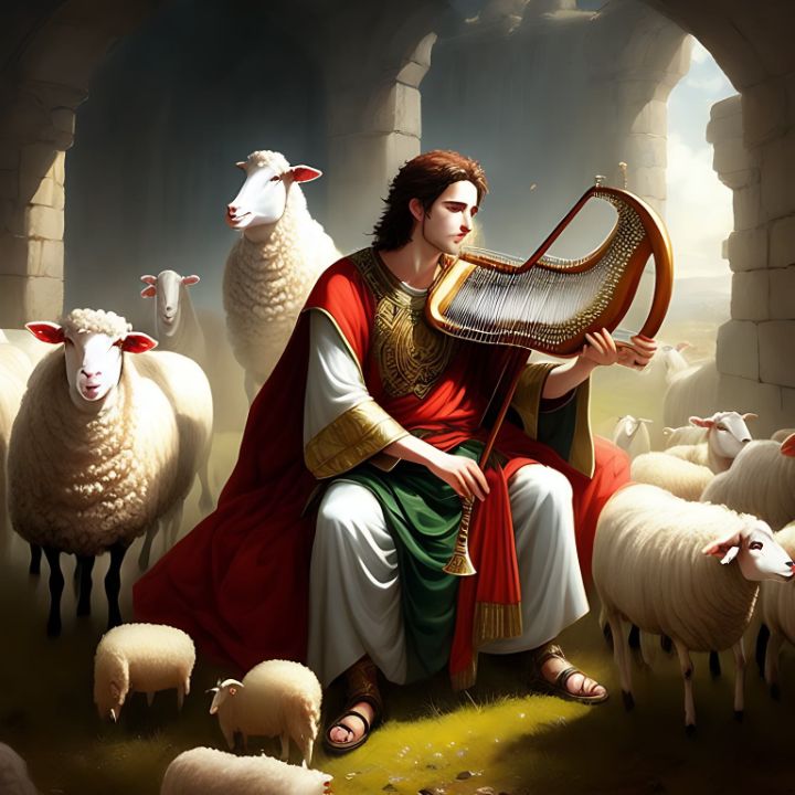 Shepard boy David - Trinity Design - Digital Art & AI, Religion ...