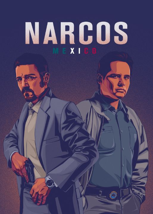 Narcos - StickerHappy - Digital Art, Entertainment, Television, Action ...