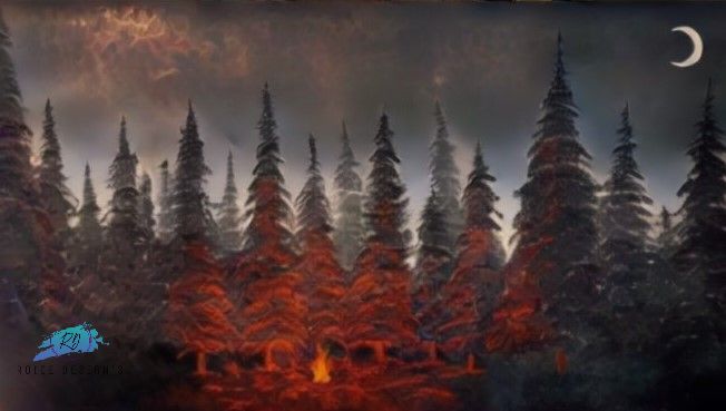 "Ablaze" - Array of Color by Roice Designs - Digital Art & AI, Flowers ...