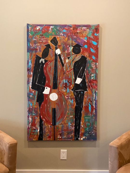 String Jazz - Inspired artworks by Don - Paintings & Prints, Abstract ...