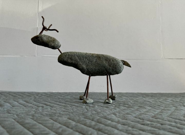 Stone Roosevelt Elk - Inspired artworks by Don - Sculptures & Carvings ...