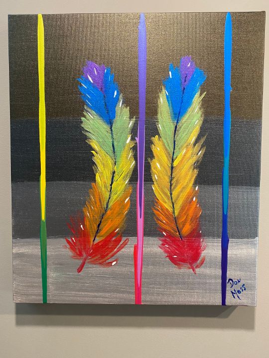 Spirit Feather - Inspired artworks by Don - Paintings & Prints, Animals ...