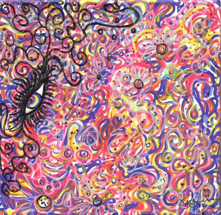 “Color chaos” - LRS Studios, LLC - Paintings & Prints, Abstract, Color ...