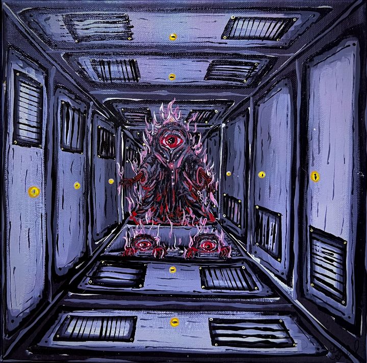 Demon Mazes - LRS Studios, LLC - Paintings & Prints, Fantasy ...