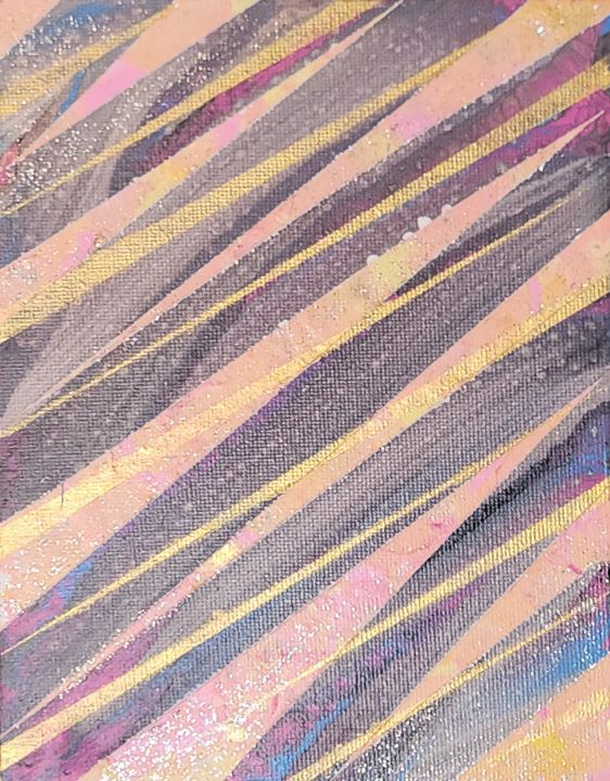 Vibrant Drift - Shy Dawn - Paintings & Prints, Abstract, Irregular ...