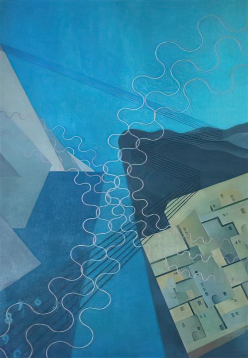 Synthesis of Telegraphic and Telepho - Benedetta Cappa - Paintings ...