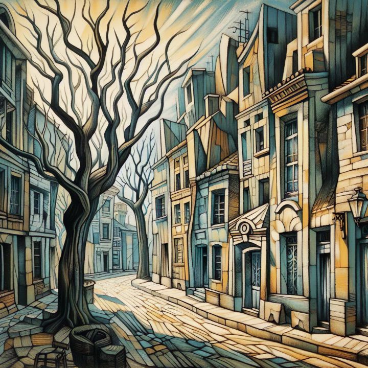 "Architecture urbaine" - PAINT art PAINT - Digital Art & AI, Buildings ...