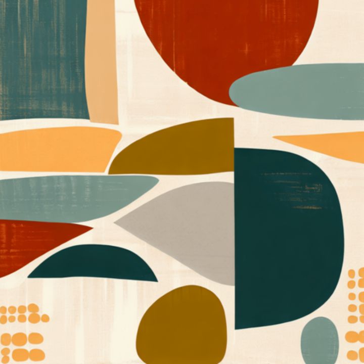 Random print - RajDecorStore - Paintings & Prints, Abstract, Irregular ...