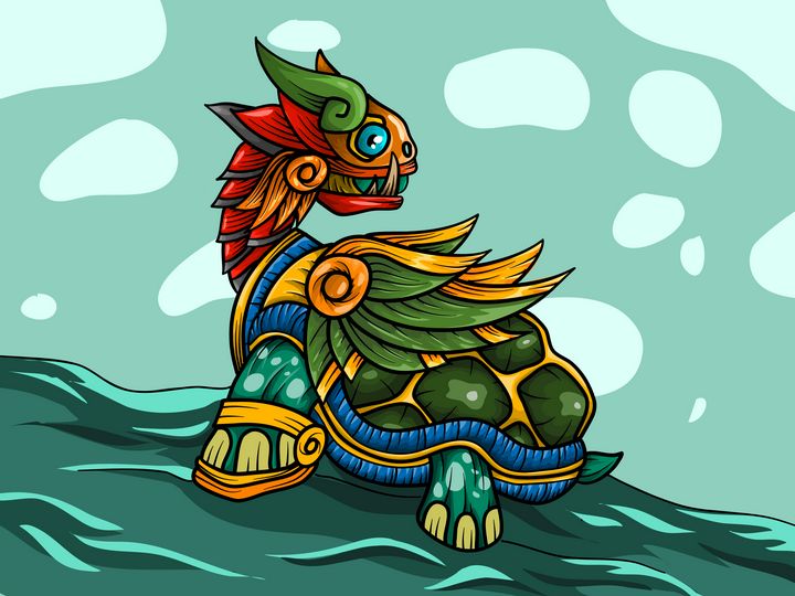 Magical Turtle - reza fachruddin - Drawings & Illustration, Animals ...