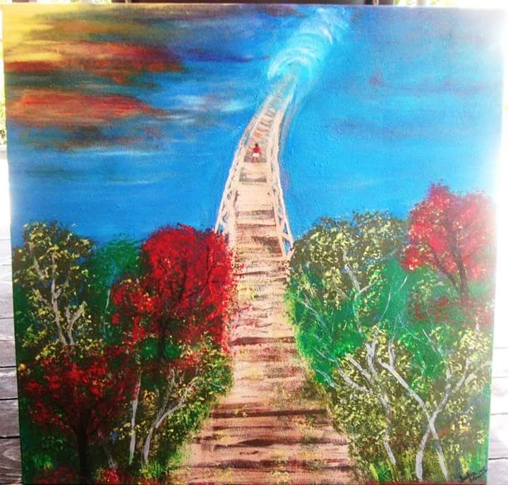 The way to heaven - Art from the heart! - Paintings & Prints ...