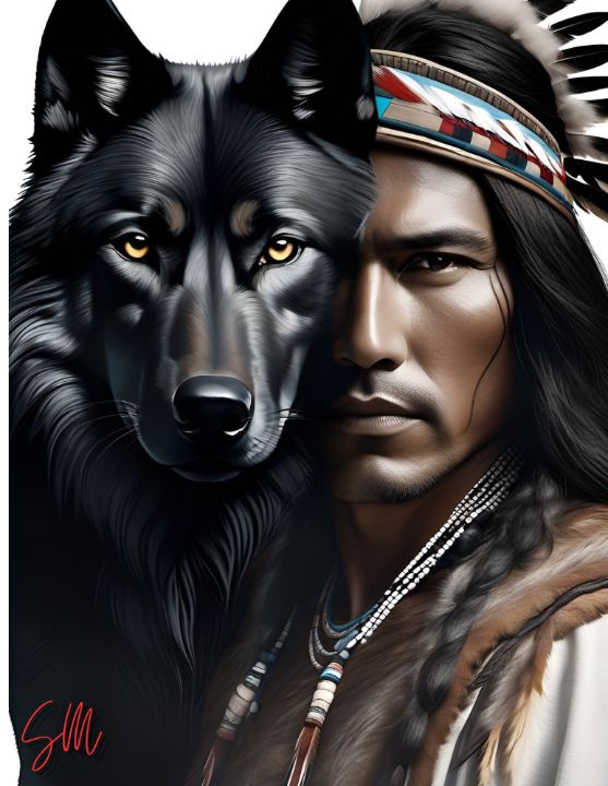 Native - Stephanie may - Digital Art & AI, Animals, Birds, & Fish ...