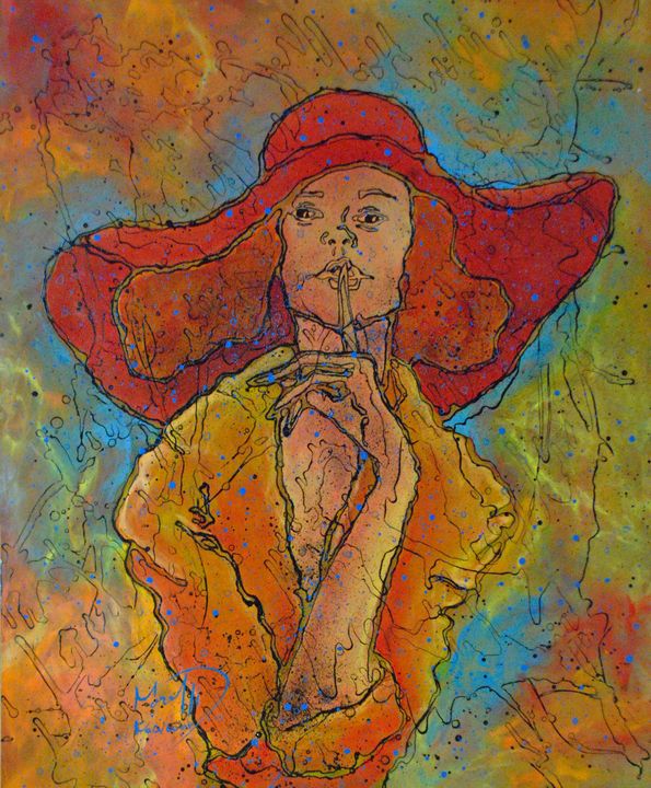 Eva - Nawwar Morelli - Paintings & Prints, People & Figures, Female ...