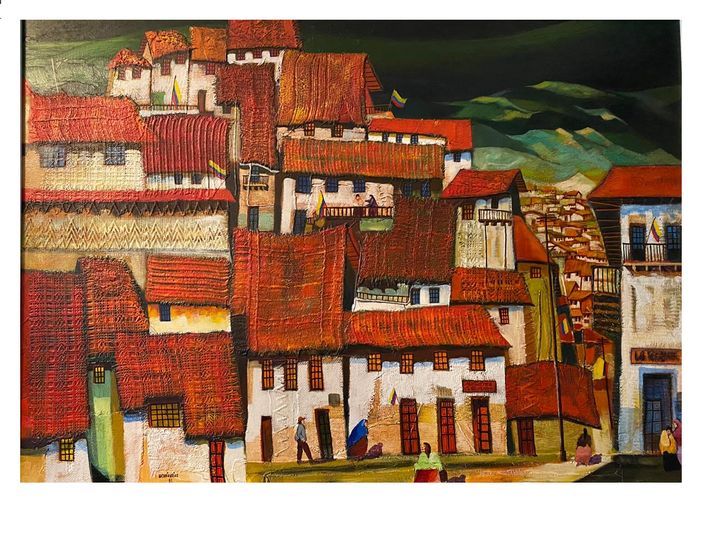 Antonio Arias Ecuador - Paintings & Prints