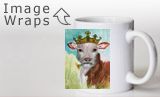 Princess Cow - Belle Fleurist - Paintings & Prints, Animals, Birds ...