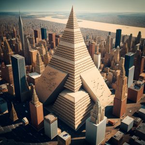 Lions In the City - FuturePastPresent - Paintings & Prints, Animals ...