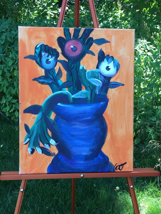 Eyeris - Painted Ash Tree - Paintings & Prints, Flowers, Plants ...