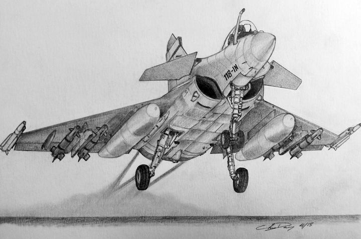 Rafale Intercept - Chris H. Dang - Drawings & Illustration, Vehicles ...