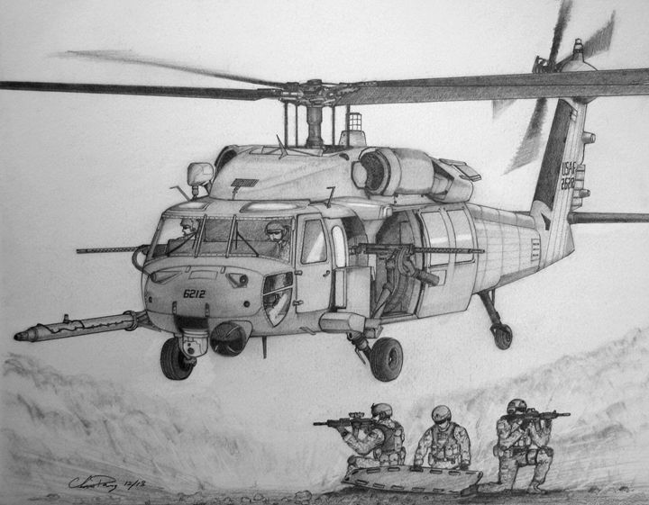 Pave Low Extraction - Chris H. Dang - Drawings & Illustration, Vehicles ...