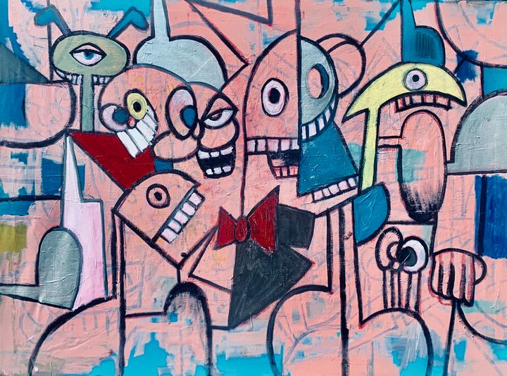 Untitled - Kyle foster - Paintings & Prints, Abstract, Other Abstract ...