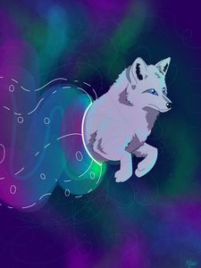 Spacefox 2 - Anna Valdez - Digital Art, Fantasy & Mythology, Magical ...