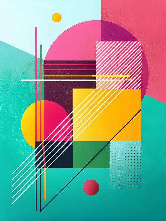 Chromatic Constructs - Digital Art Creations - Digital Art & AI ...