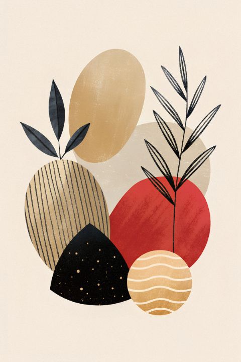 Organic Meets Geometric - Digital Art Creations - Digital Art & AI ...