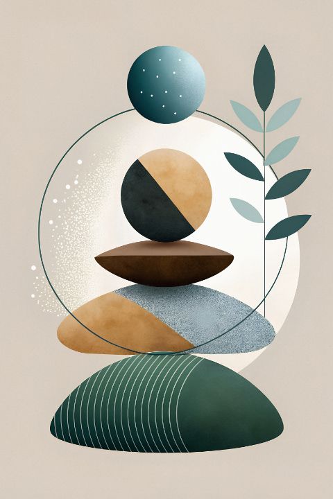 Serenity in Symmetry - Digital Art Creations - Digital Art & AI, Ethnic, Cultural, & Tribal ...