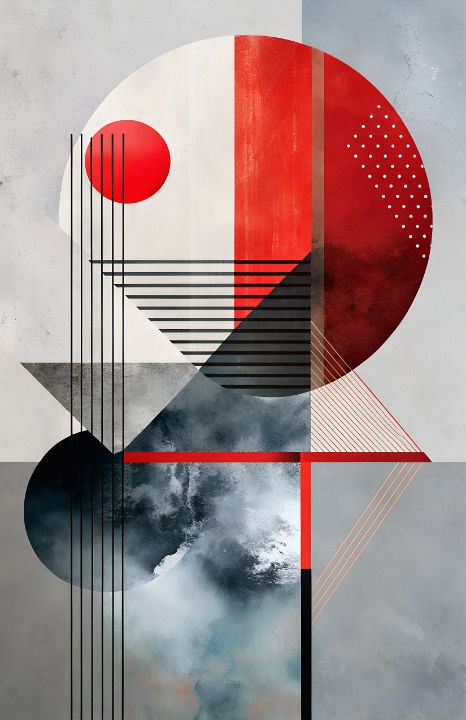 Symphony of Shapes - Digital Art Creations - Digital Art & AI, Abstract ...