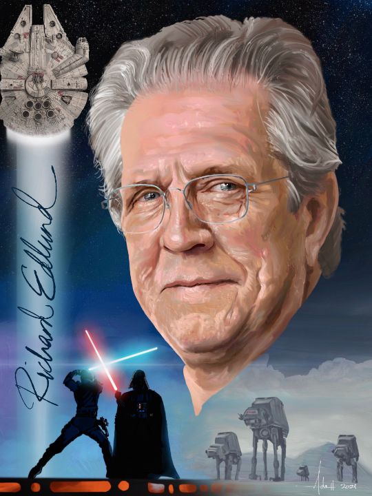 Richard Edlund - Adam Howard Art - Paintings & Prints, People & Figures ...