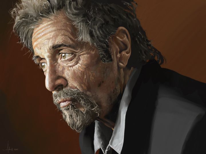 Al Pacino - Adam Howard Art - Paintings & Prints, People & Figures ...