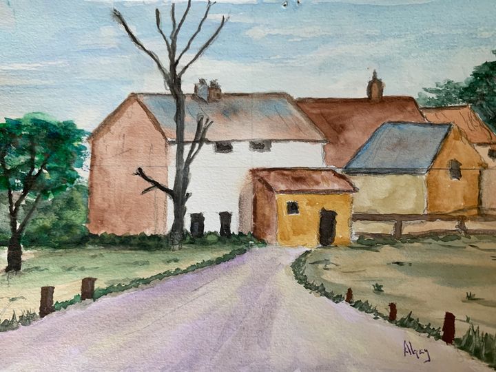 House - Algay - Paintings & Prints, Landscapes & Nature, Other ...