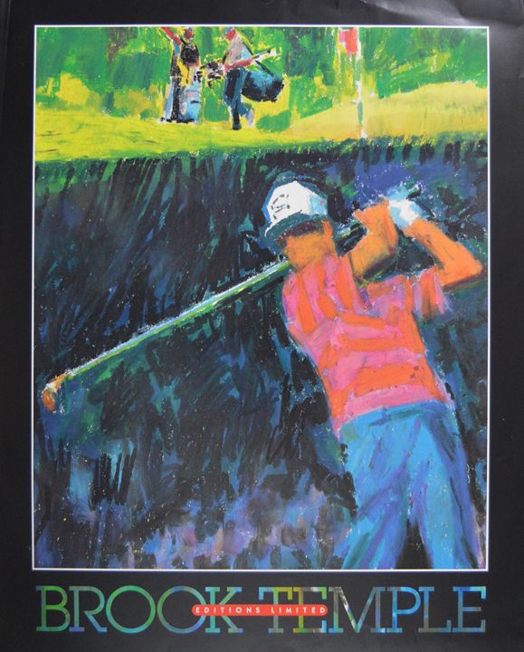 Limited Edition BROOK TEMPLE Golf - dbJR - Paintings & Prints, Sports ...