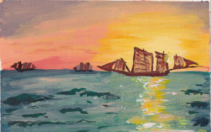 Riverboat overseas - Keepers Art - Paintings & Prints, Landscapes ...