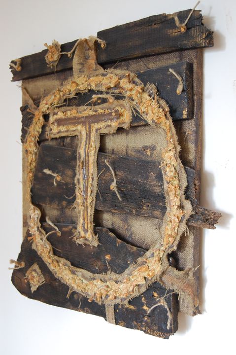 TAU CROSS - the Symbol of Salvation - Art Petrov Gallery - Paintings ...