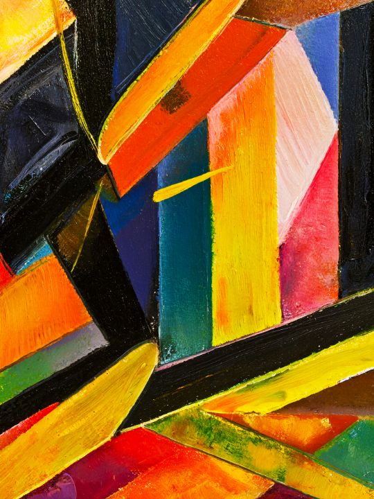 Abstract Modern Oil Paint Art - Torben Iversen - Digital Art & AI ...