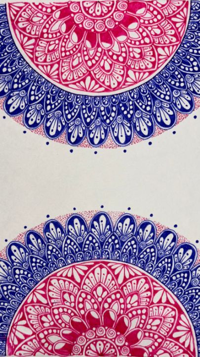 Mandala art 1 - Chaitra - Paintings & Prints, Ethnic, Cultural ...